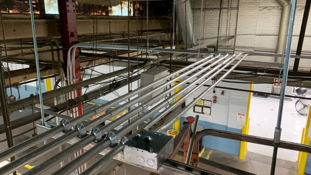 Industrial machine wiring - Maco Electric